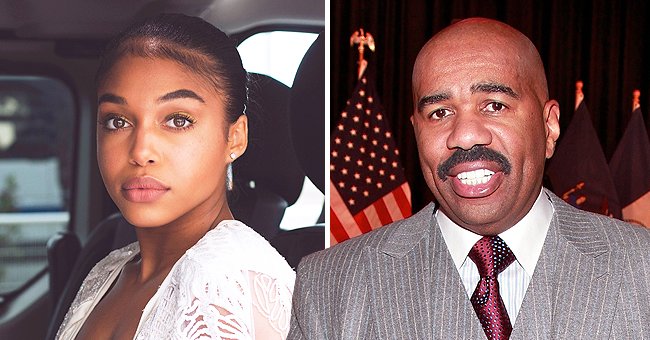 Steve Harvey's Daughter Lori Turns up the Heat Posing on a Yacht in a ...