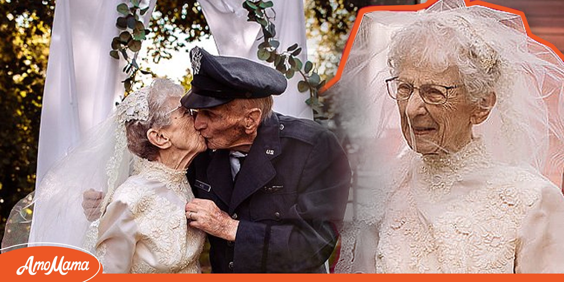 97-Year-Old Woman and Husband Finally Celebrate Their Wedding 77 Years ...