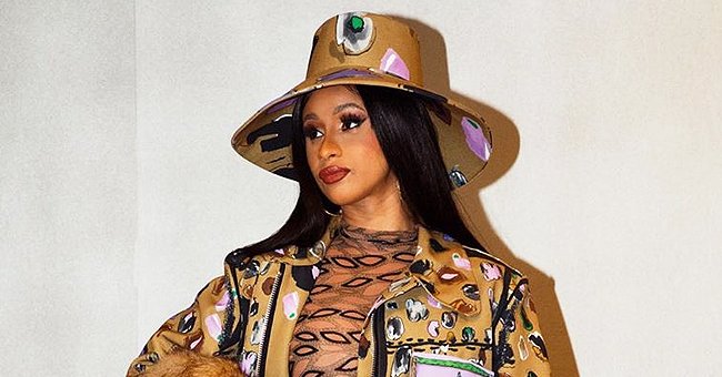 Cardi B Gets Stunning Tattoo on Her Back – See Her New Colorful Ink