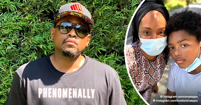 Omar Epps' Wife Keisha Shares Selfie with Son Amir Who Looks like His Dad