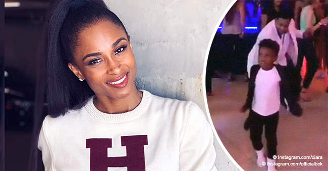 Ciara's Son Future Shows off His Moves While Dancing with His Grandpa ...