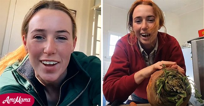TikTok-Star Caitlyn Loane, 19, die ihr Leben als Bäuerin dokumentierte ...