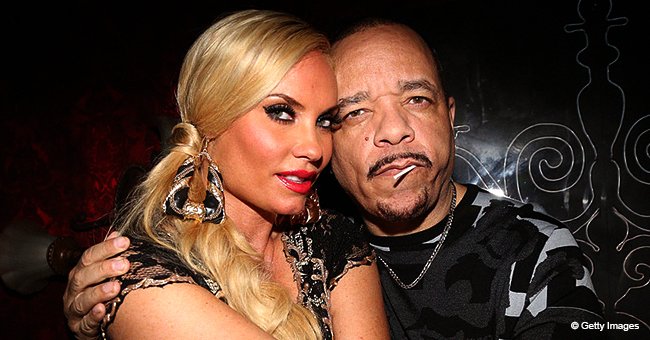Coco Austin Looks Stunning in Tight Red Dress Celebrating Valentine's ...