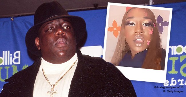 Notorious BIG's Daughter Flaunts Brown Eyes and Lips in New Selfies ...