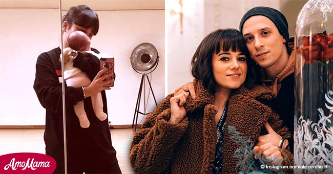 Alizée retourne à l’entraînement avec sa fille, deux semaines après sa ...