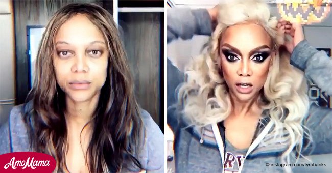 Watch Tyra Banks' Glamorous Transformation as She Prepares Her Look for ...