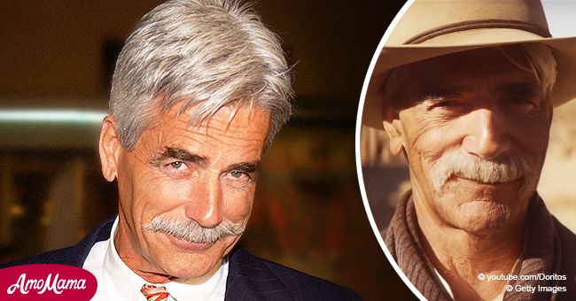 Sam Elliott's Fans Gush over His Mustache Stunt after He Starred in a ...