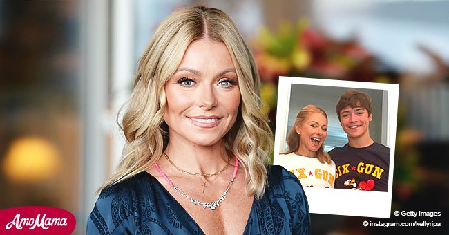 Kelly Ripa Shares Sweet Photo with Her Son Joaquin and He Is All Grown Up