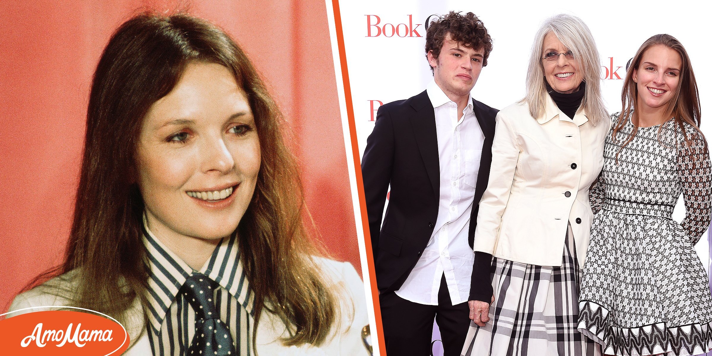Diane Keaton tiene 77 años: la madre de dos hace que su hija se sienta ...