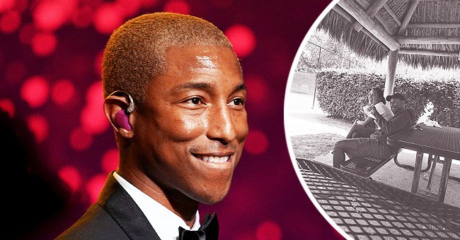 Pharrell Williams & His Wife of 7 Years Smile while Chilling Together ...