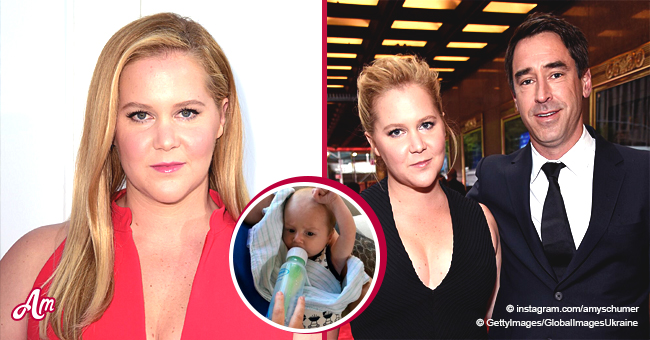 Amy Schumer Shares Sweet Photo of Baby Gene Celebrating Her Emmy Nomination