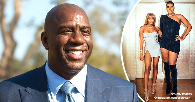 Magic Johnson's Daughter Wishes Brother EJ Happy 28th Birthday in a ...