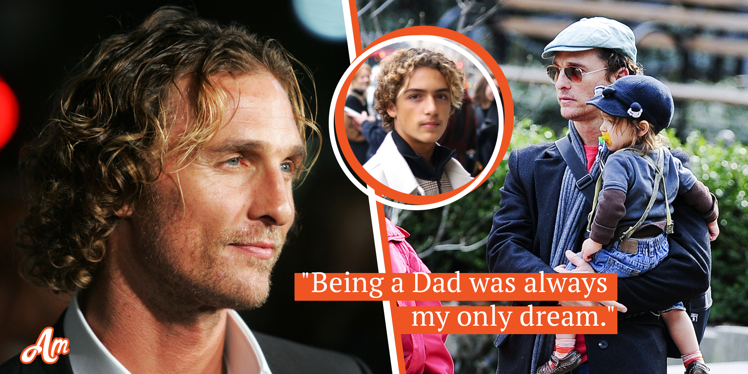 Matthew McConaughey's Curly-Haired Son Looks Like His Twin & Not 14 ...
