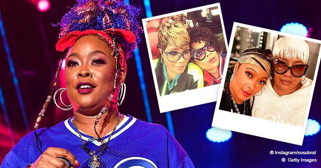Da Brat Shares Pictures with Mom Nadine in Celebration of Her Birthday ...
