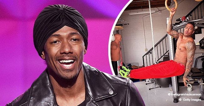 Check Out Nick Cannon's Muscular Body with Tattoos as He Shows It off ...