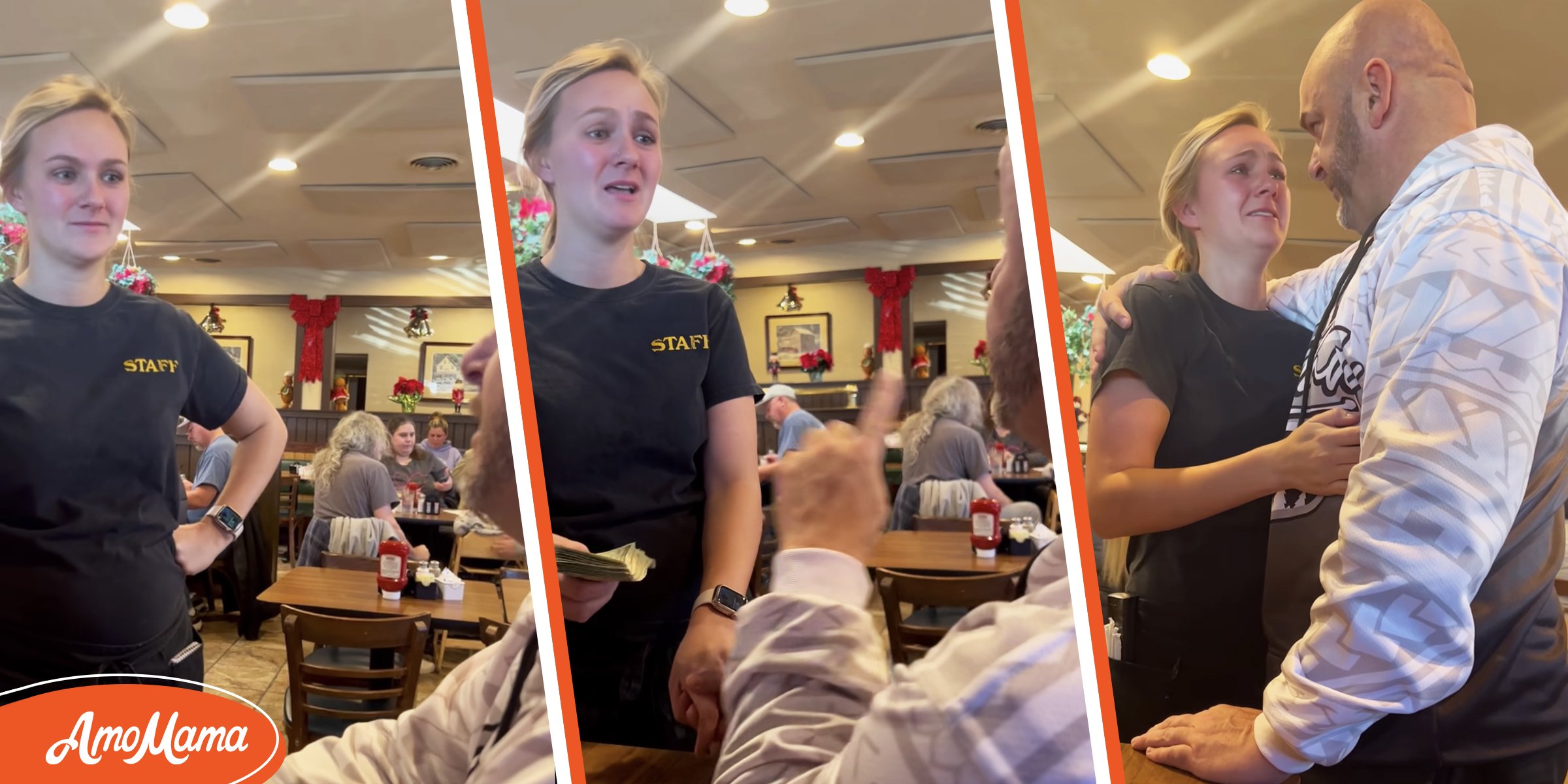 Pregnant Single Mom Working as Waitress to Feed Family Gets $1300 Tip ...