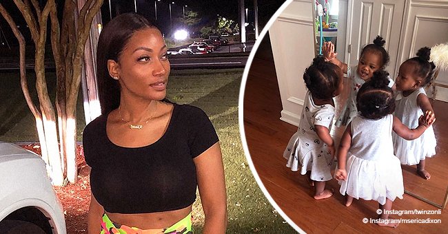 Watch Erica Mena's Daughters Eryss and Embrii Play with Their Mirror ...