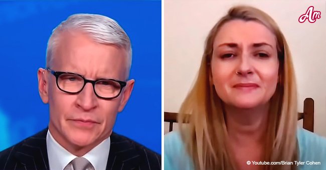 Anderson Cooper Tears up as He Talks to Widow of a COVID-19 Victim