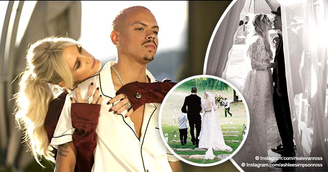 Evan Ross & Ashlee Simpson Celebrated Their 6th Anniversary with Photos ...