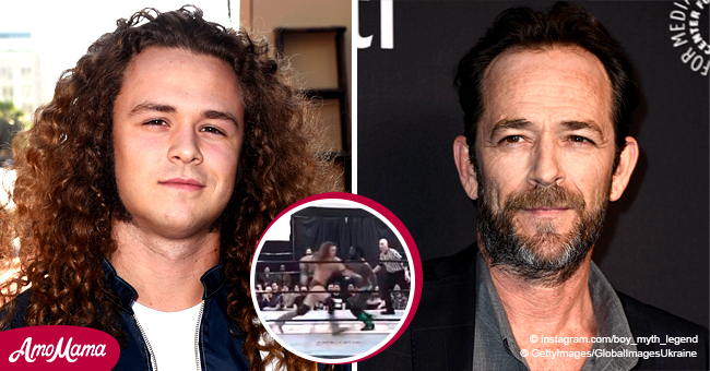 Luke Perry's Son Jack, 22, Reveals a Wrestling Video Captured the Night ...