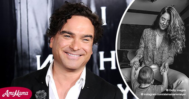 Girlfriend Of Big Bang Theorys Johnny Galecki Shares Cute Pic Of Son