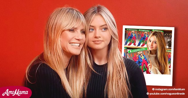 Heidi Klum Praises Her Daughter Leni, 16, on Making Her Modelling Debut ...