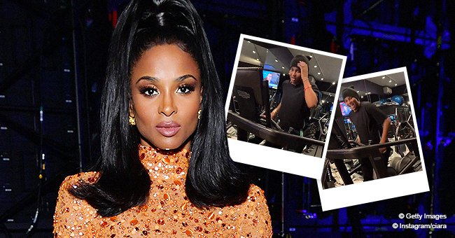 Watch Ciara Workout in New Video as She Starts Her 1st Day on Her 48lbs ...