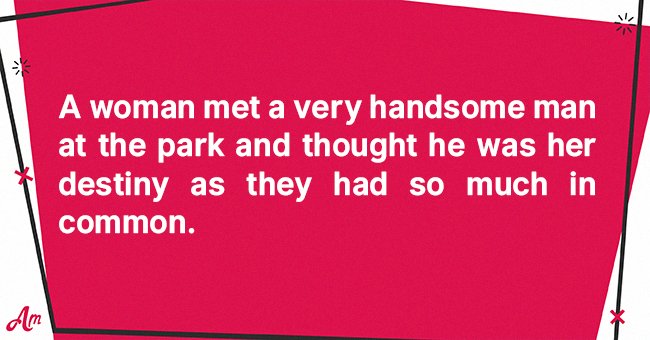 Daily Joke: Woman Meets a Handsome Man in the Park