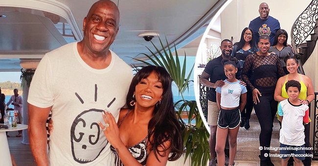 Magic Johnson's 3 Kids Pay Loving Father's Day Tribute to Him