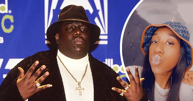 Notorious B.I.G.'s Brown-Eyed Only Daughter Dons Denim Bucket Hat ...