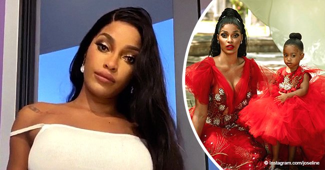 Joseline Hernandez and Daughter Bella Go Twinning in Red Dresses in a ...