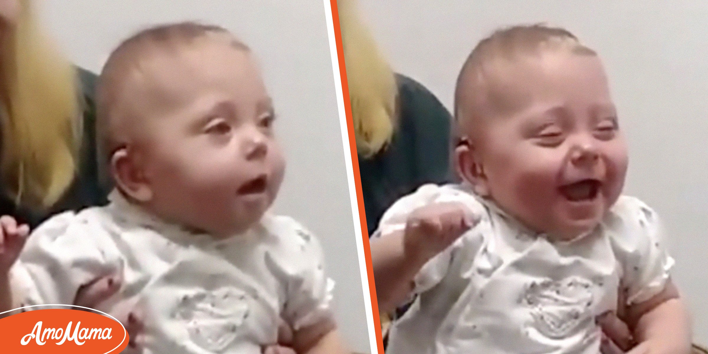 Deaf Baby Can't Stop Laughing after Hearing Sister's Voice for First Time