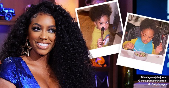 Check Out Porsha Williams' Daughter Pilar Jhena's Natural Afro in ...