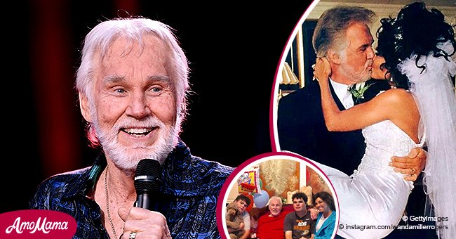 Kenny Rogers Is a Doting Husband and Father - Meet His Current Wife ...