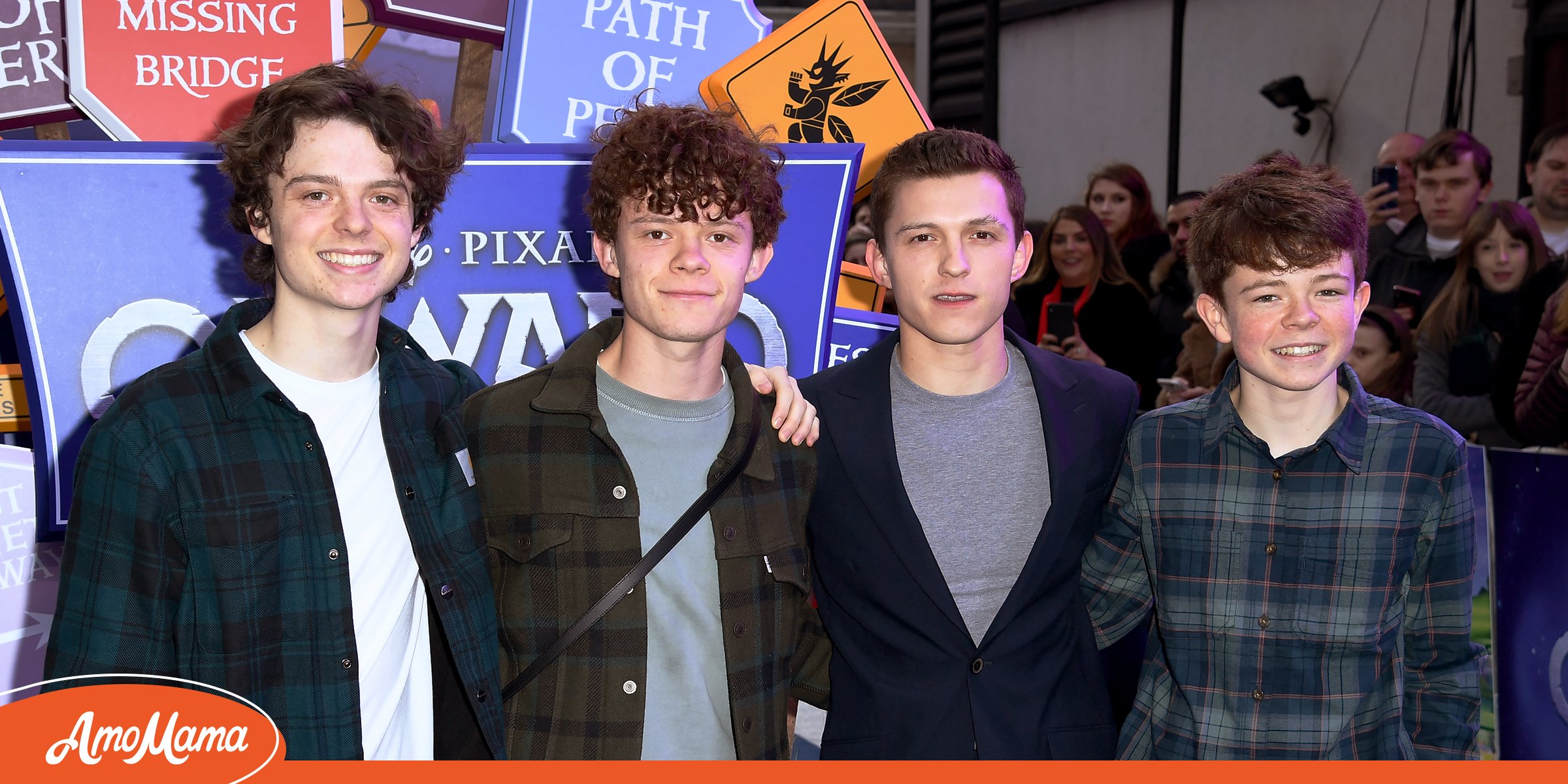 Tom Holland's Brothers: Actor Has Three Siblings & Two Are Twins