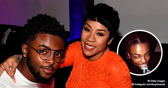 Keyshia Cole Braids Boyfriend Niko Khale's Hair While Passing Time Amid ...