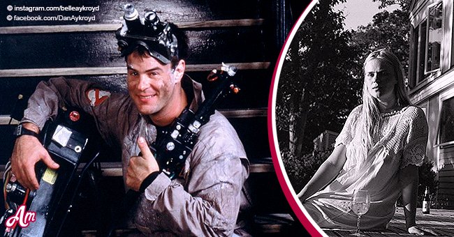 Dan Aykroyds Grown Up Daughter Belle Looks Like Her Ghostbusters Star Dad In Black And White Pic