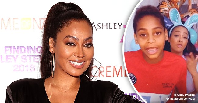 La La Anthony of 'Power' Joyfully Dances with Teen Son Kiyan in Family ...