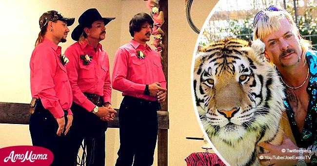 Joe Exotic of 'Tiger King's Three-Way Wedding Featured on YouTube Video