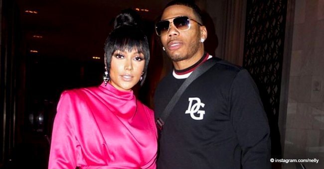 Nelly's Longtime Girlfriend Puts Her Curves on Display in a Chic Black ...