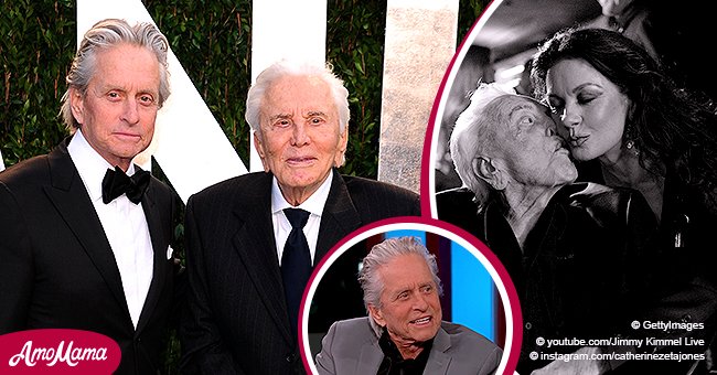 Michael Douglas Says 102-Year-Old Dad Kirk Wants a Quiet Birthday Next ...