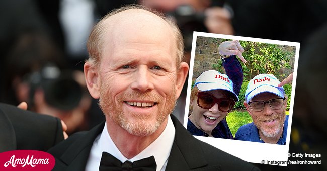 Ron Howard Looks Radiant as He Poses with Daughter Bryce in Matching Caps