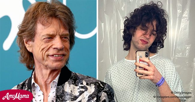 Mick Jagger's 21-Year-Old Son Lucas Shares Photos as He Recovers after ...