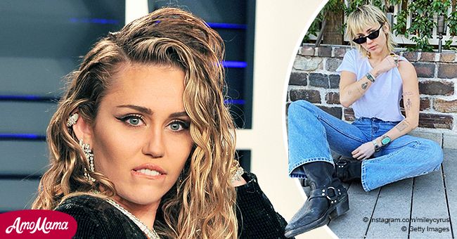 Miley Cyrus Shows off Her Fresh Short Hairstyle for 2020 in a Series of ...