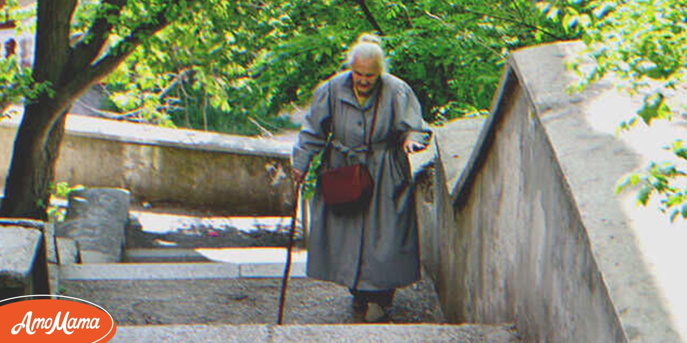 Poor Boy Helps Old Woman Climb up Stairs, Later Learns They Lead To His ...