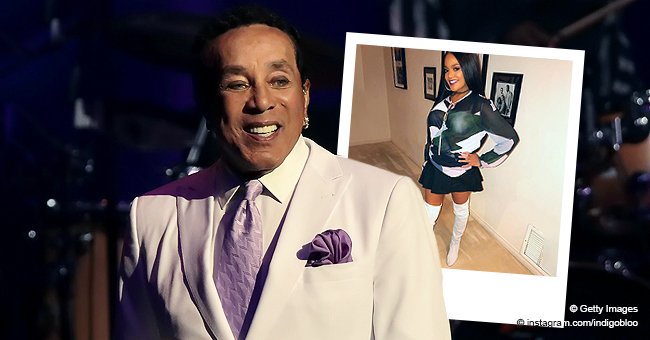 Smokey Robinson's Daughter Tamla Sets Hearts Racing Posing in a Sheer ...