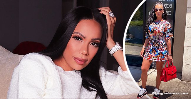Check Out Erica Mena's Gorgeous Outfit That Showed off Her Slim Waist ...