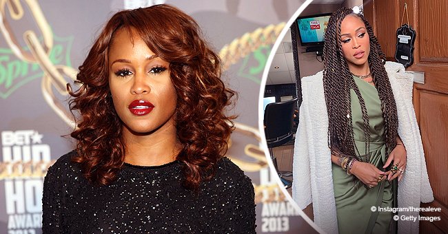 Eve from 'The Talk' Is the Epitome of Glamour in Green Dress & Her Hair ...