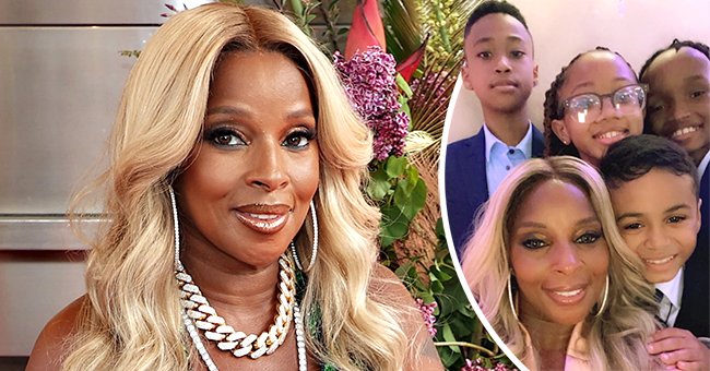Mary J Blige Enjoys Auntie Duties As Shes All Smiles With Her Nephews And Nieces In A Snap