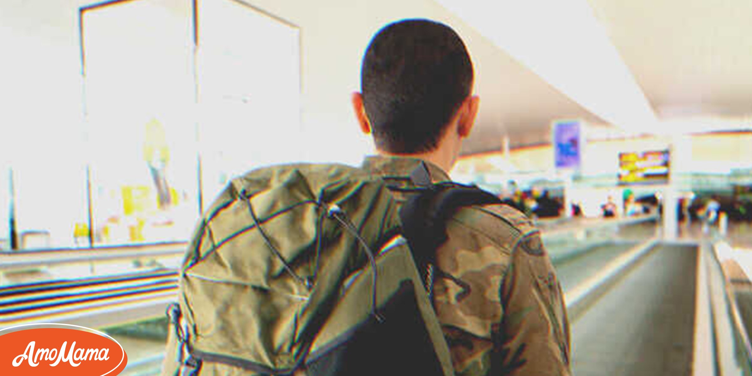 Crying Soldier Is Late for Flight, Staff Tenses as Voice Says, ‘Don’t ...